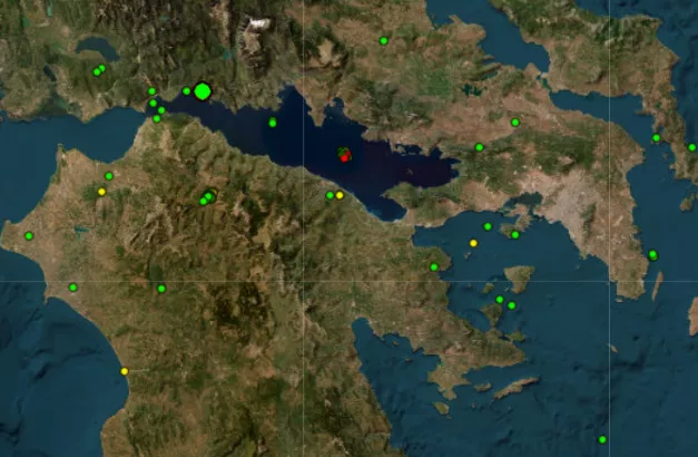 Νέος σεισμός 3,9 Ρίχτερ στον Κορινθιακό Κόλπο | Proson