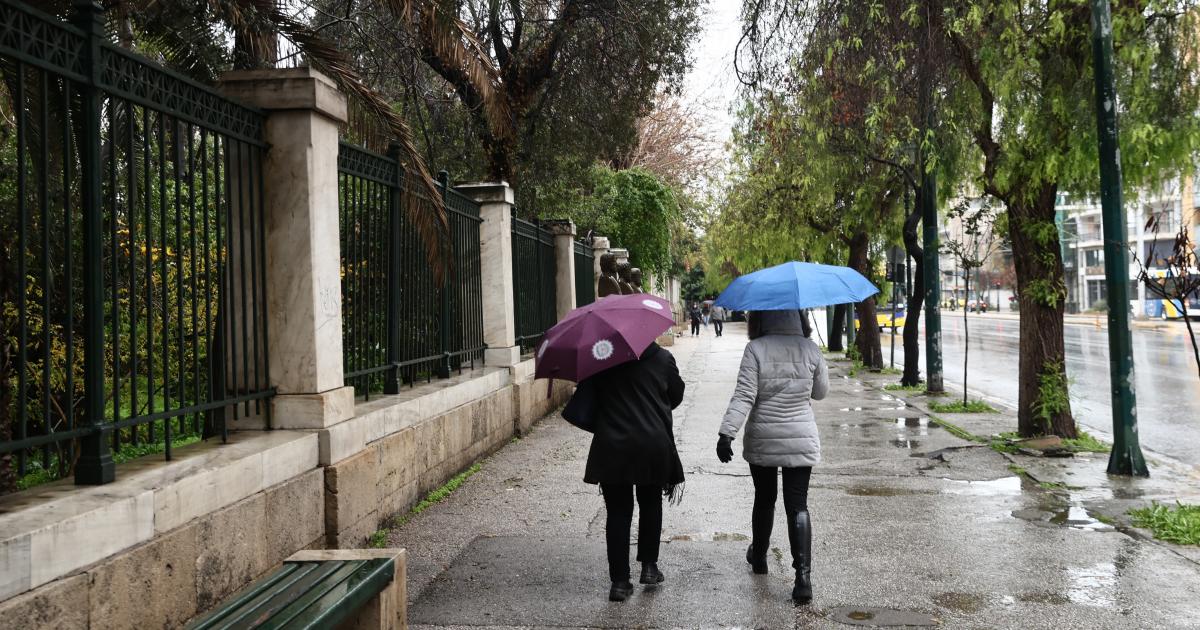 Κακοκαιρία: Πού «επιμένουν» σήμερα και αύριο οι βροχές και τα χιόνια ...