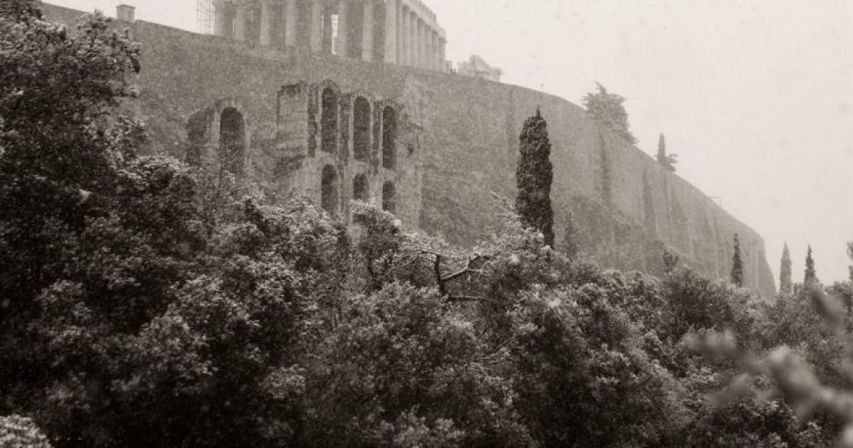 Η Αθήνα βουλιάζει στο χιόνι – Η κακοκαιρία που χτύπησε την πρωτεύουσα στις αρχές του 20ου αιώνα ...