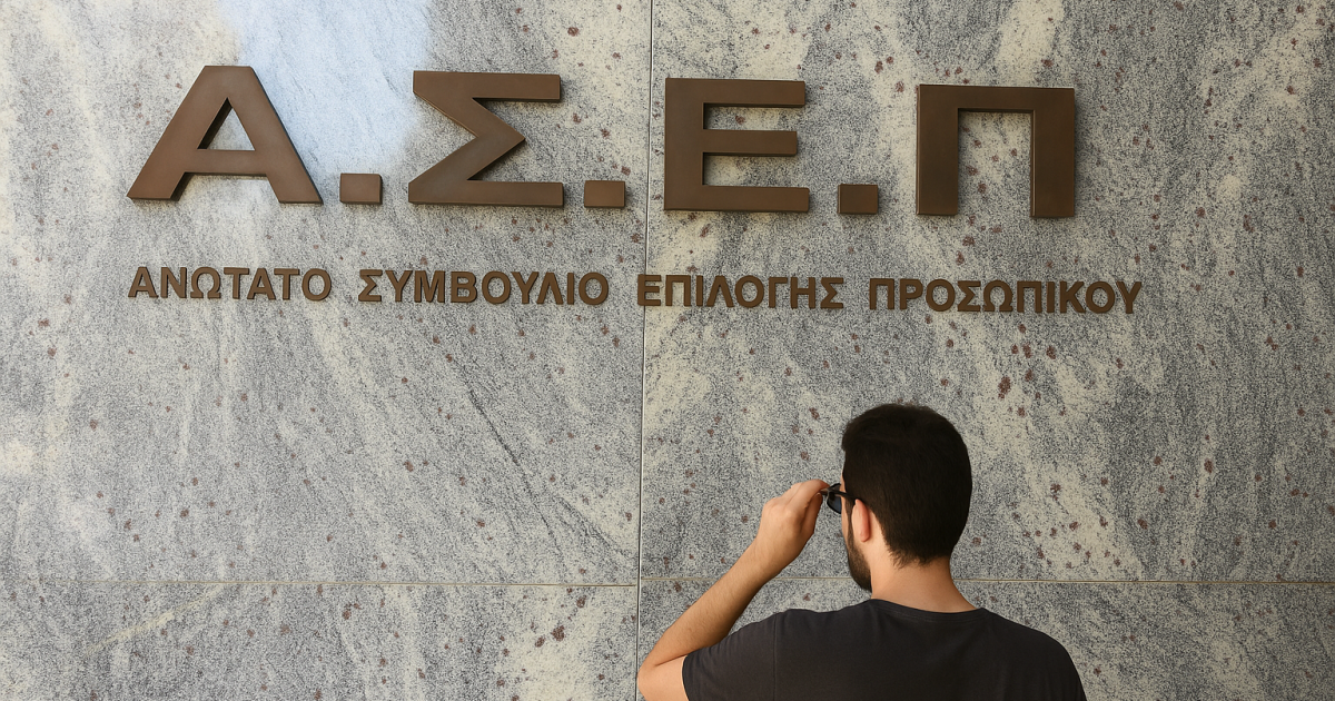 Επίκληση ΑΣΕΠ 1Κ/2025: Νέα ευκαιρία διορισμού για 1.992 υποψήφιους | Proson