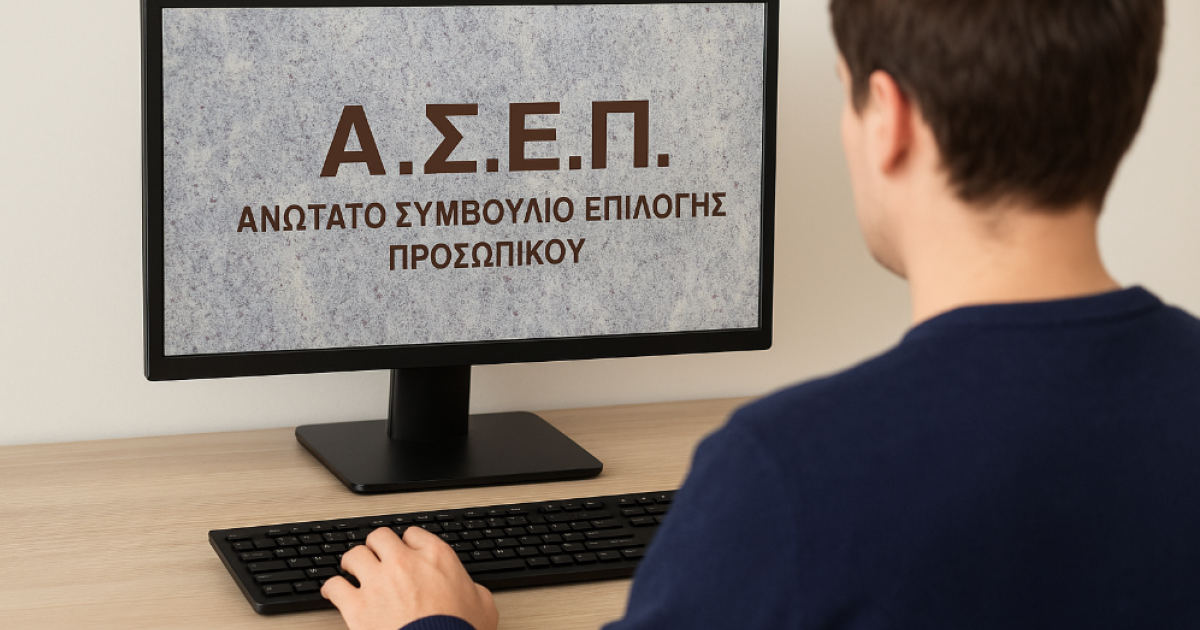 ΑΣΕΠ 8Κ/2024: «Σήμερα» επίκληση, «αύριο» αποτελέσματα! | Proson