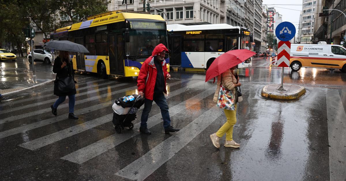 ΕΜΥ: Έκτακτο δελτίο επιδείνωσης καιρού με ισχυρές βροχές και καταιγίδες ...