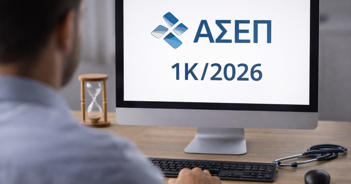 ΑΣΕΠ 1Κ/2026: Σε εξέλιξη οι αιτήσεις για 510 μόνιμες θέσεις εργασίας ...